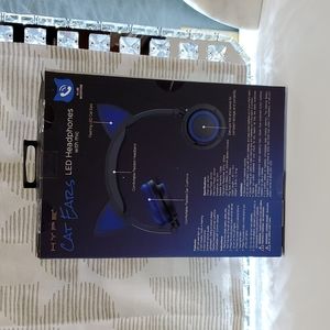 Hype | Headphones | Hype Wired Blue Led Cat Ear Headphones | Poshmark